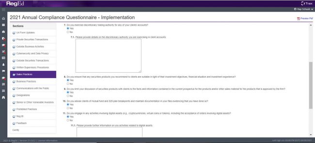 Best Practices for Annual Compliance Questionnaires - RegEd.com
