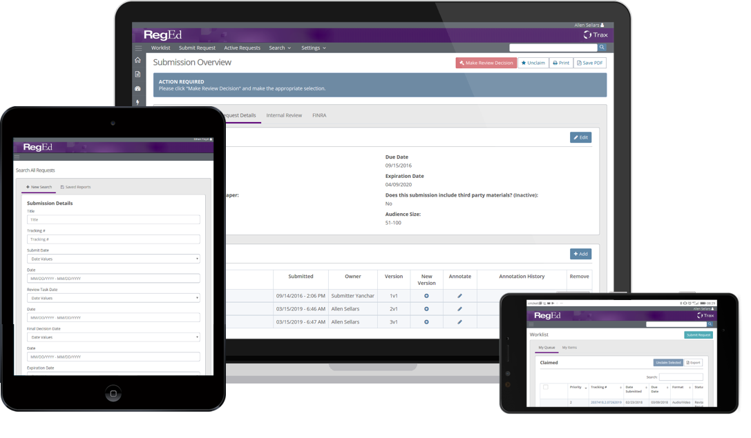 Advertising Review and Advanced Technology - RegEd.com