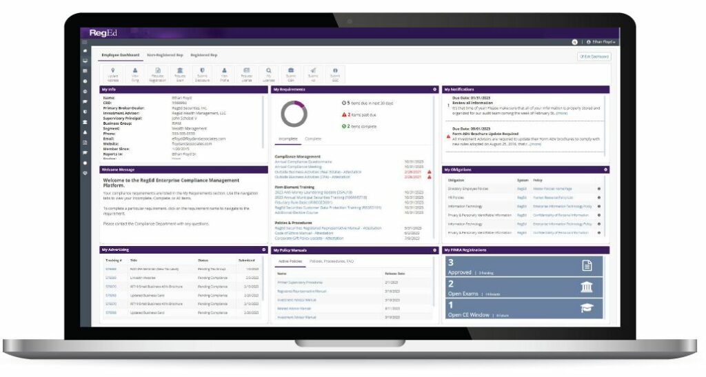 Compliance Control Center - RegEd.com